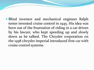 Adaptive cruise control | PPTX