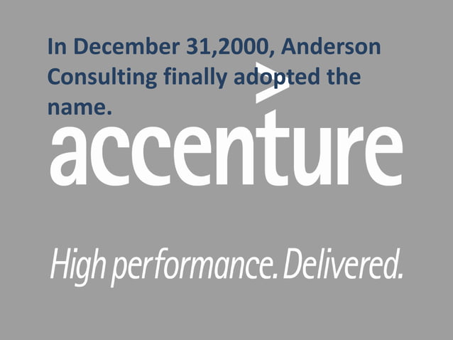 Presentation accenture | PPTX
