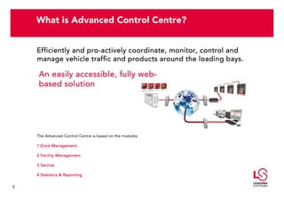 Advanced Control Centre | PDF | Logistics | Business