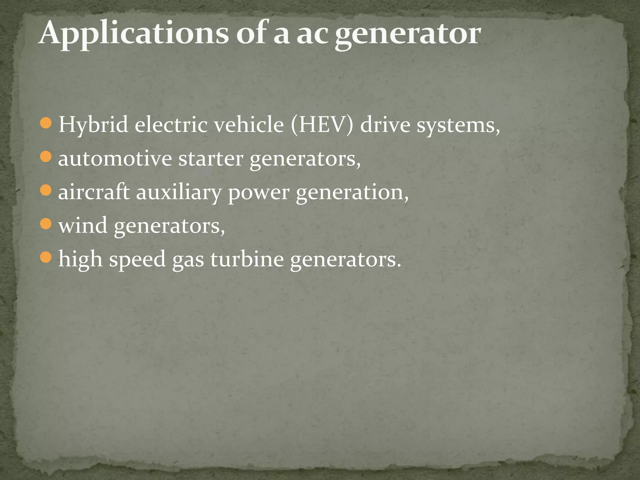 ac generator | PPT