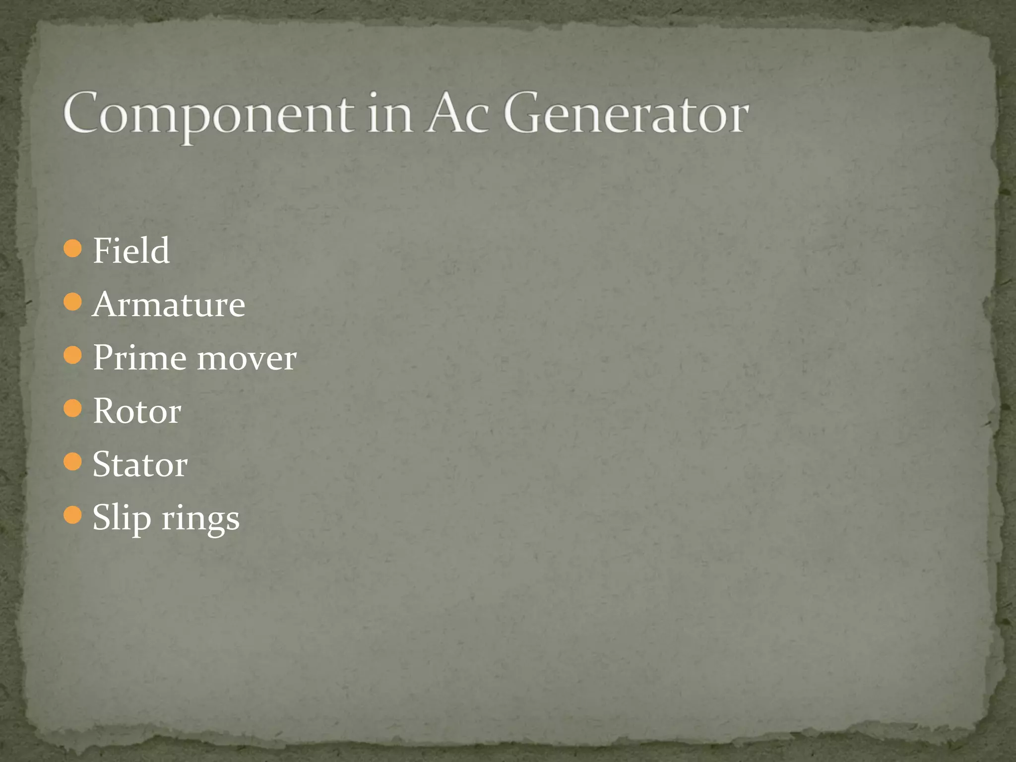 ac generator | PPT