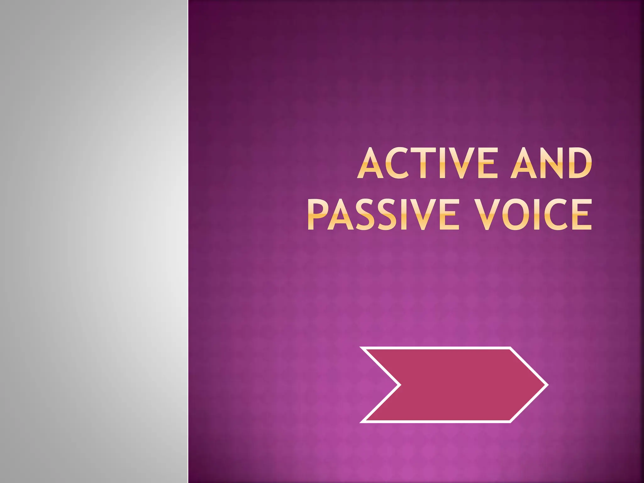 Presentation Active and Passive voice.pptx