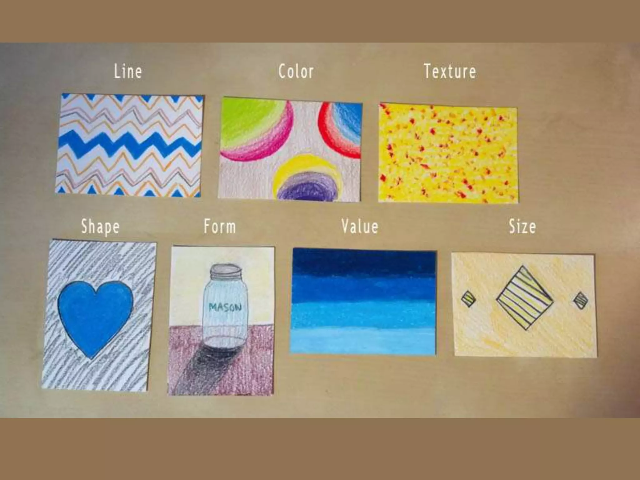 Artist Trading Cards: Principles and Elements of Design | PPTX