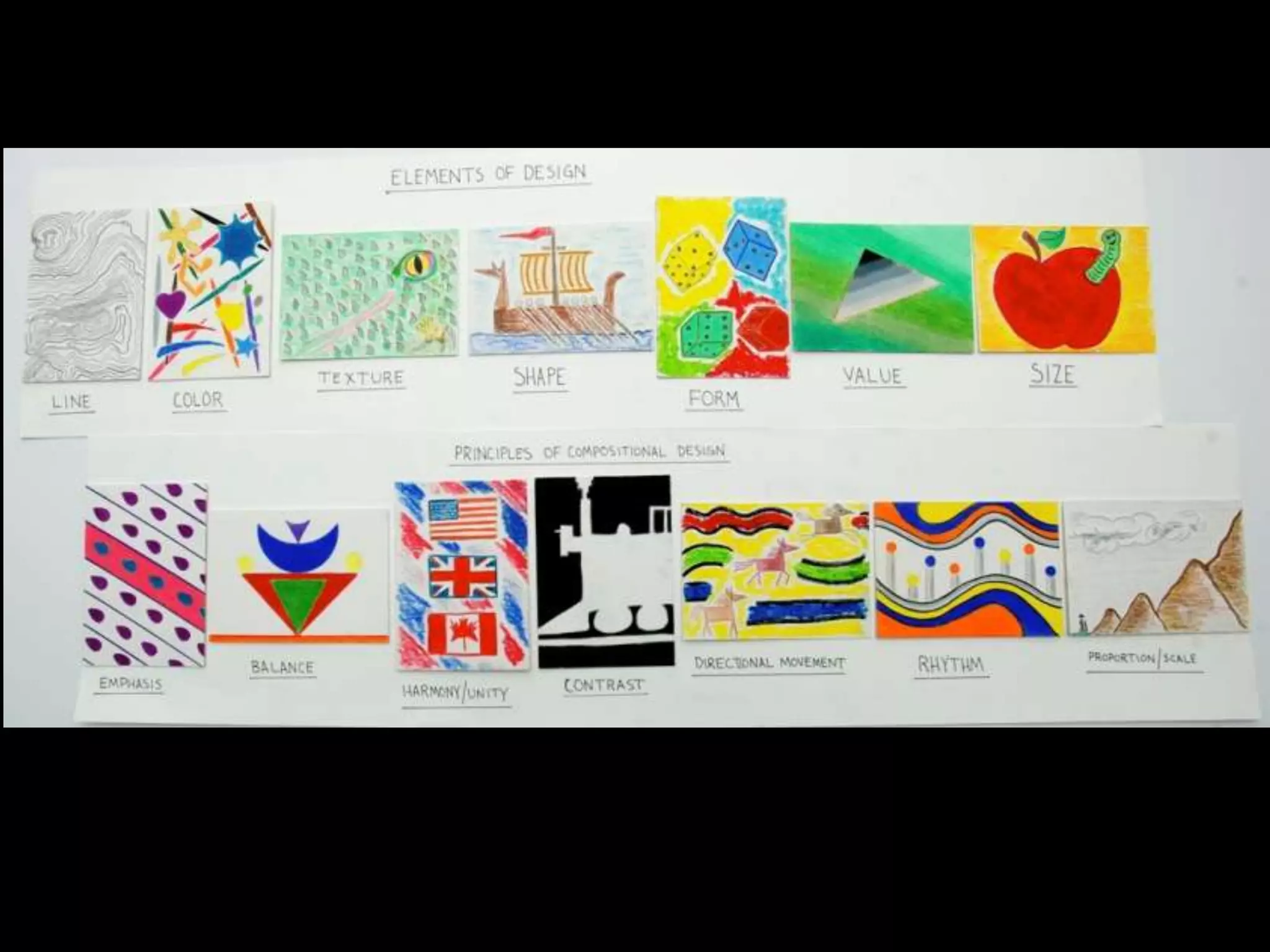 Artist Trading Cards: Principles and Elements of Design | PPTX