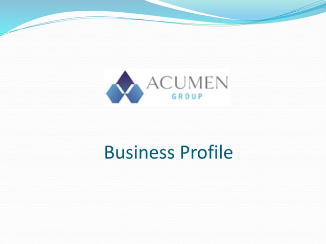 Presentation acumen | PPT
