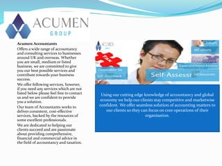 Presentation acumen | PPTX