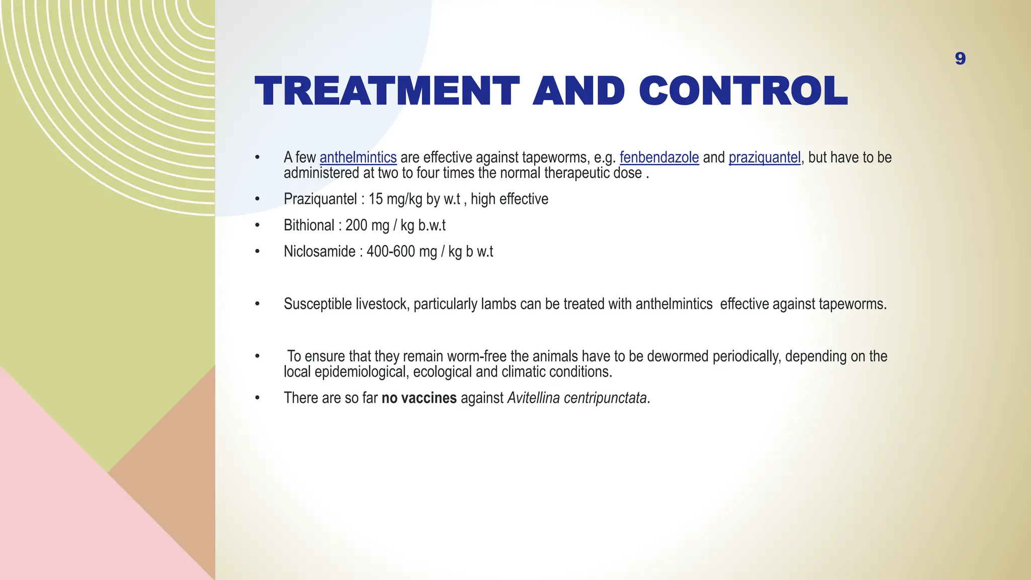 A presentation on Ruminant parasites . | PPTX