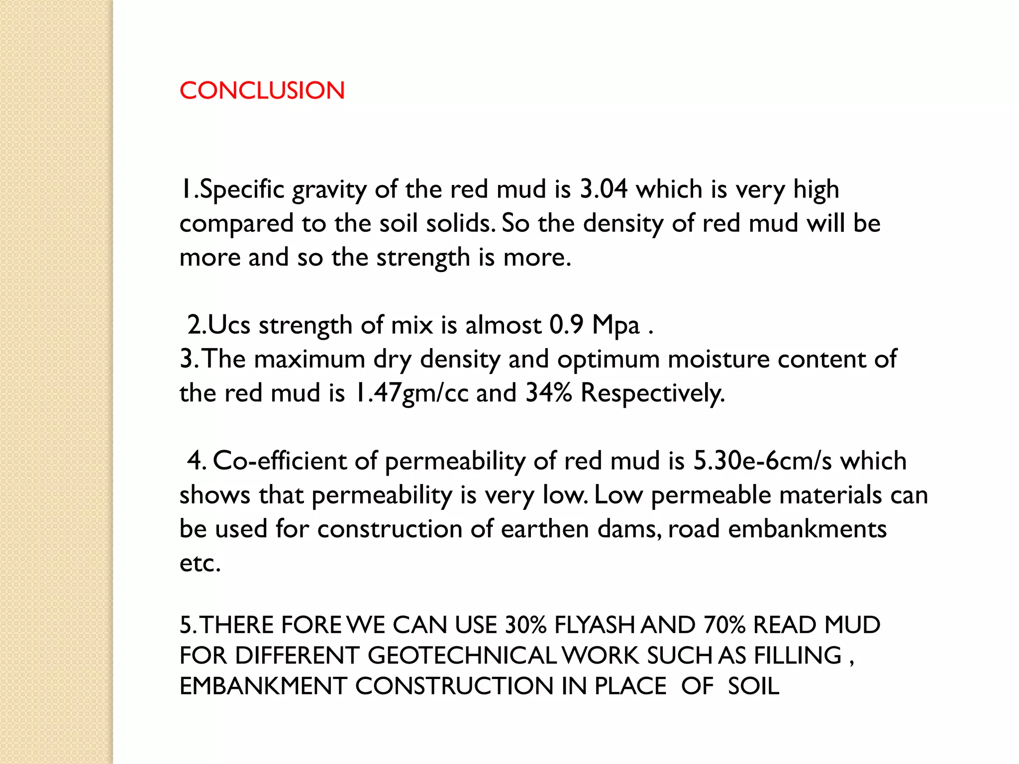 Utilization of red mud and flyash | PDF