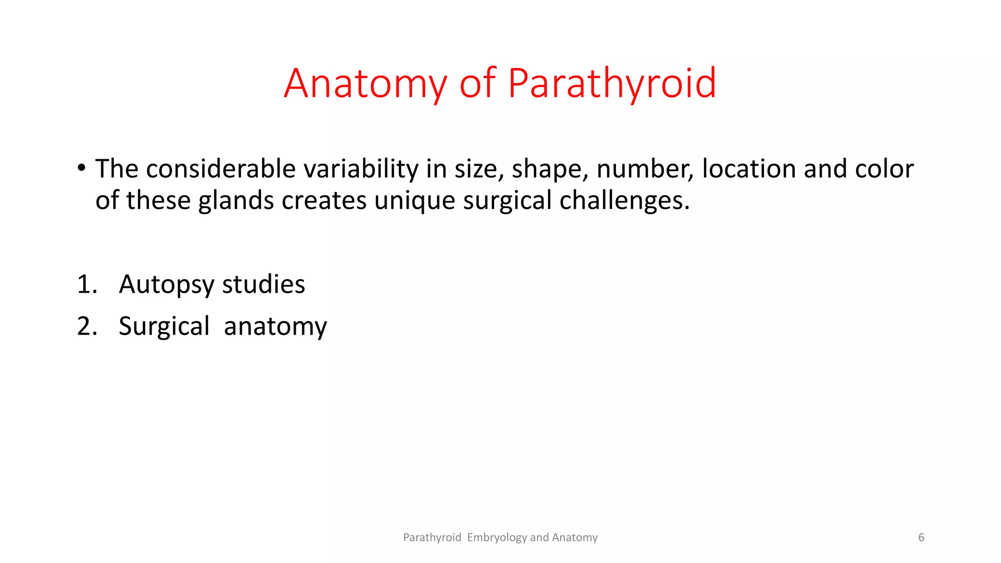 parathyroid adenoma | PPTX