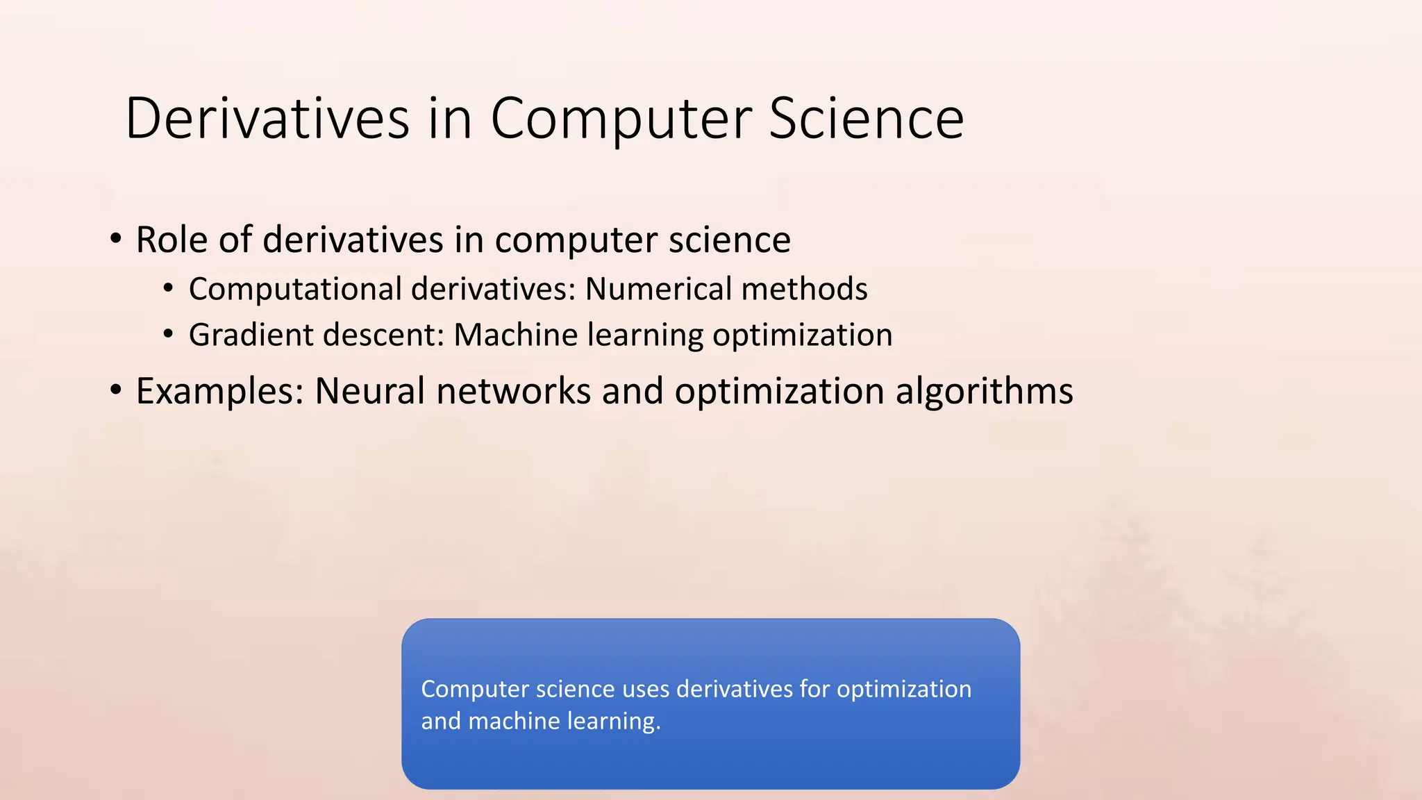 Derivatives Introduction, History and Applications in various Fields | PPTX