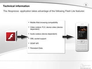 Nespresso Mobile by www.apocope.com | Smartphones | Consumer Electronics