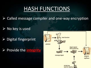 Cryptography, a science of secure writing | PPTX | Information and Network Security | Computing