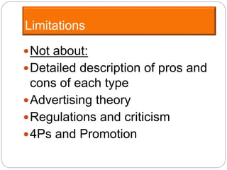Presentation about advertisement | PPTX