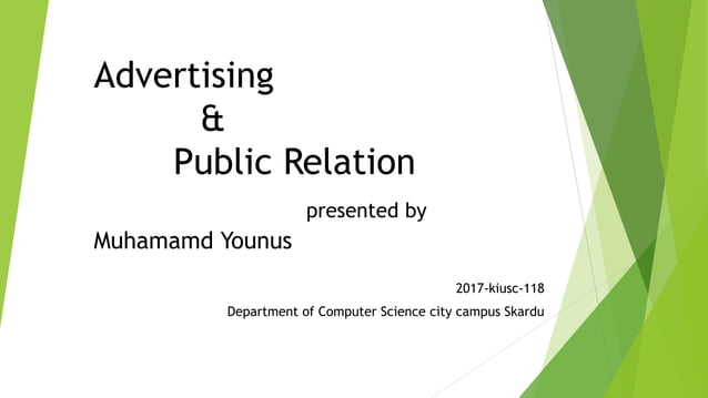 Presentation advertising and public relation | PPTX | Advertising ...