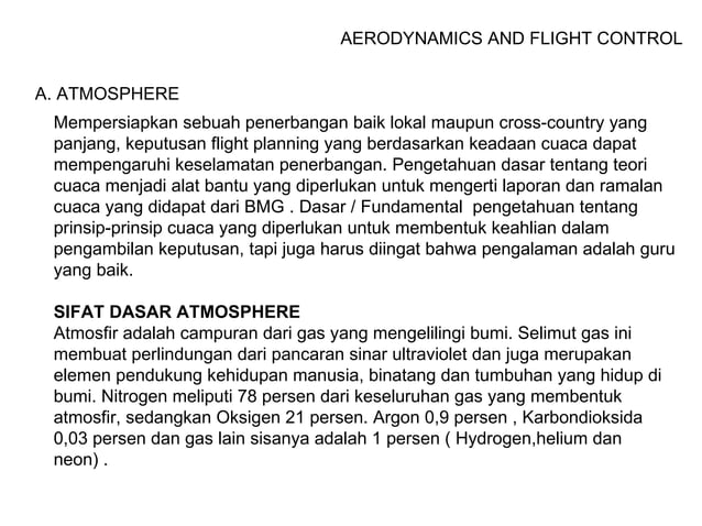 Presentation Aerodynamic | PPT