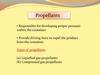 Presentation aerosols | PPT
