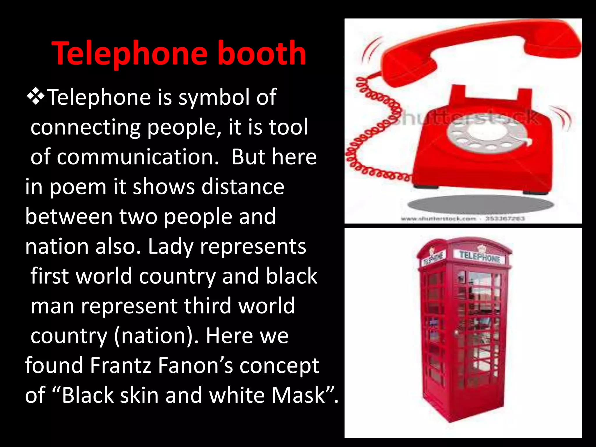 Racial Discrimination In the poem Telephonic Conversation | PPTX