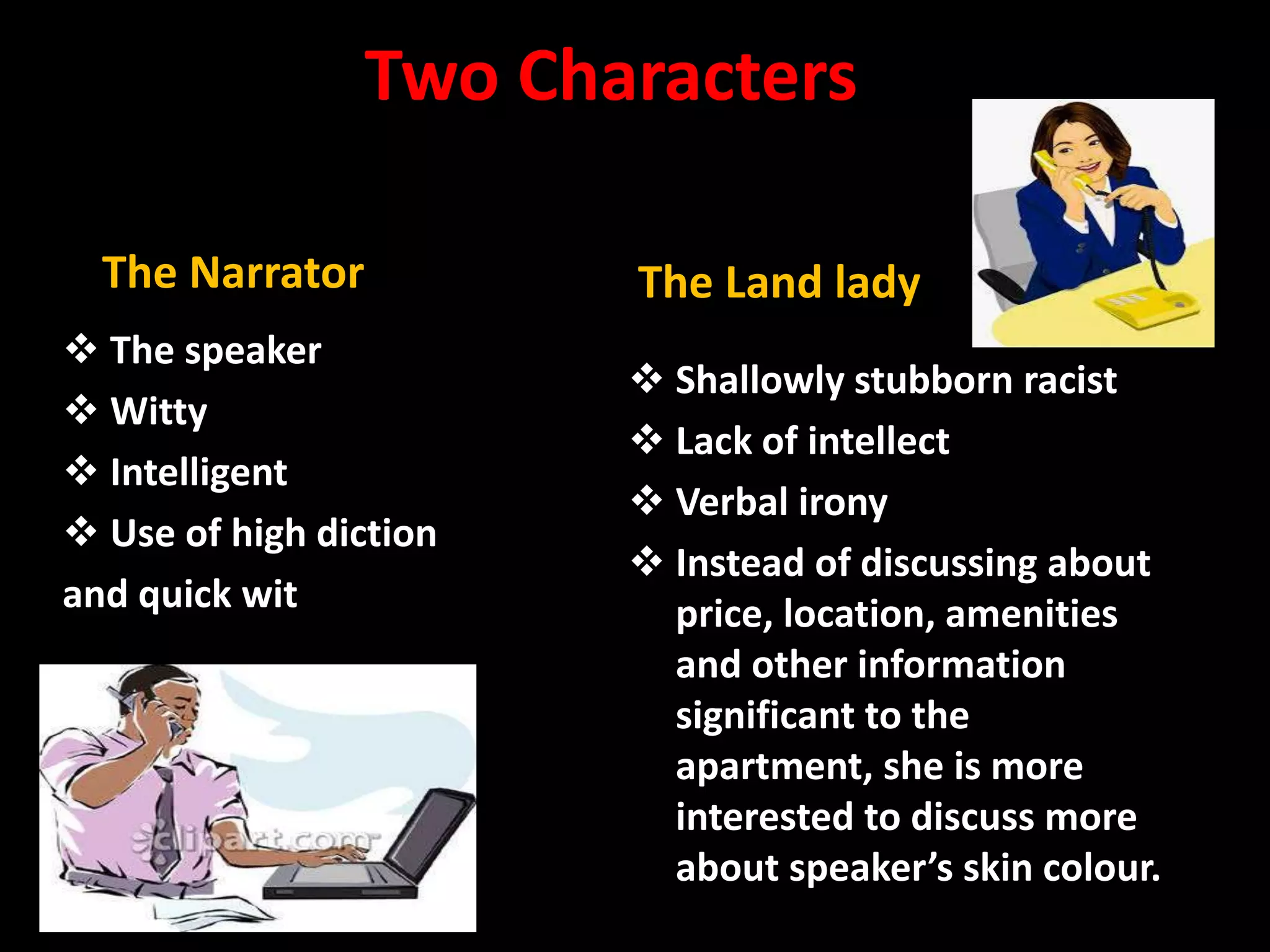 Racial Discrimination In the poem Telephonic Conversation | PPTX