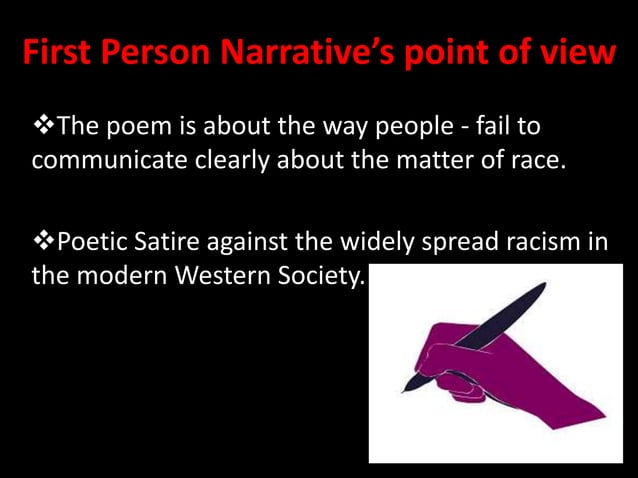Racial Discrimination In the poem Telephonic Conversation | PPTX ...