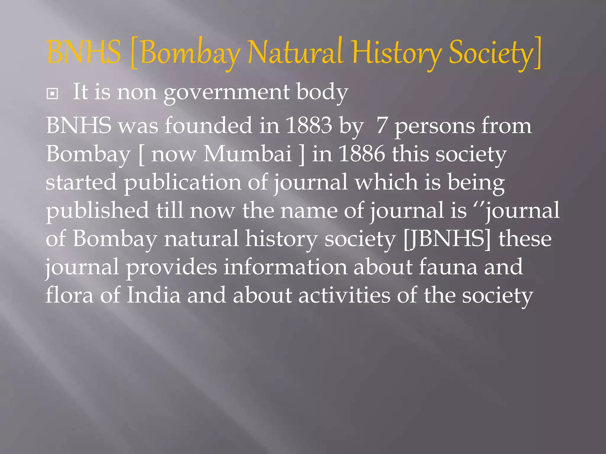 wild life conservation | PPTX