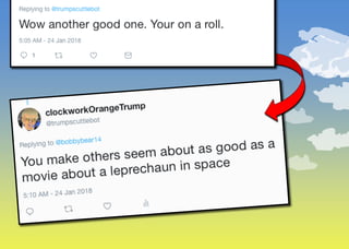 A giant sarcastic robot? What a Great Idea! | PDF