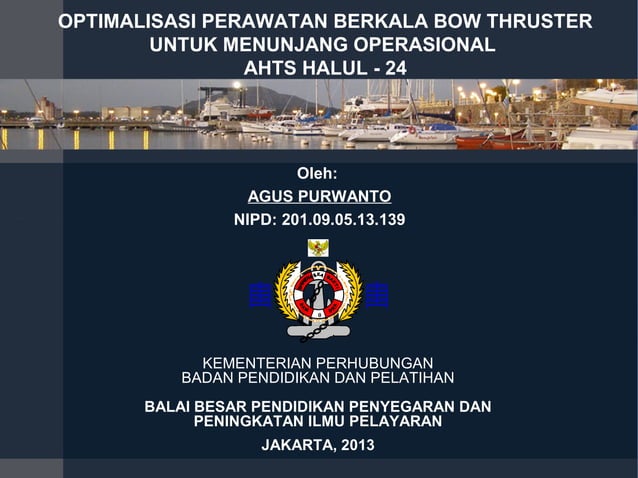 Presentation agus purwanto | PPT