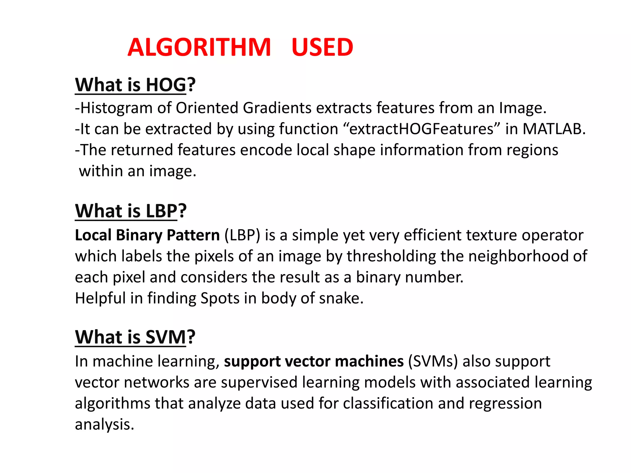 Expert System for Detecting and Preventing Human Death from Snake Bite in Uttarakhand | PPTX