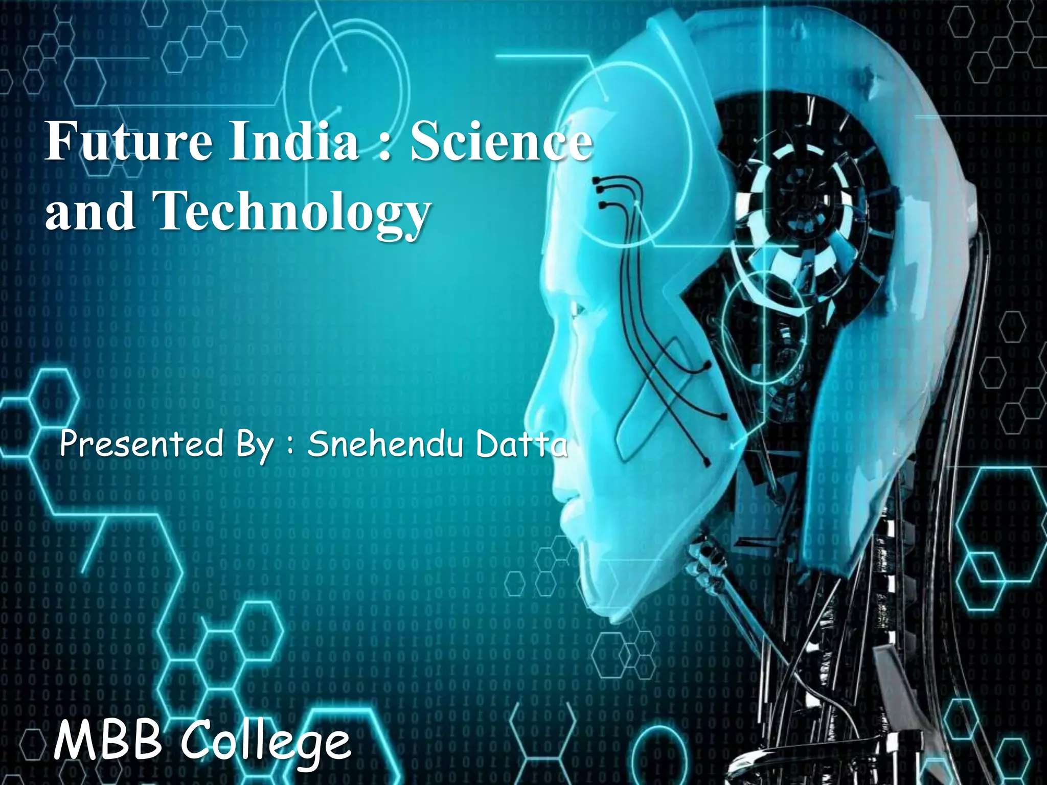 Artificial Intelligence in Future India | PPTX