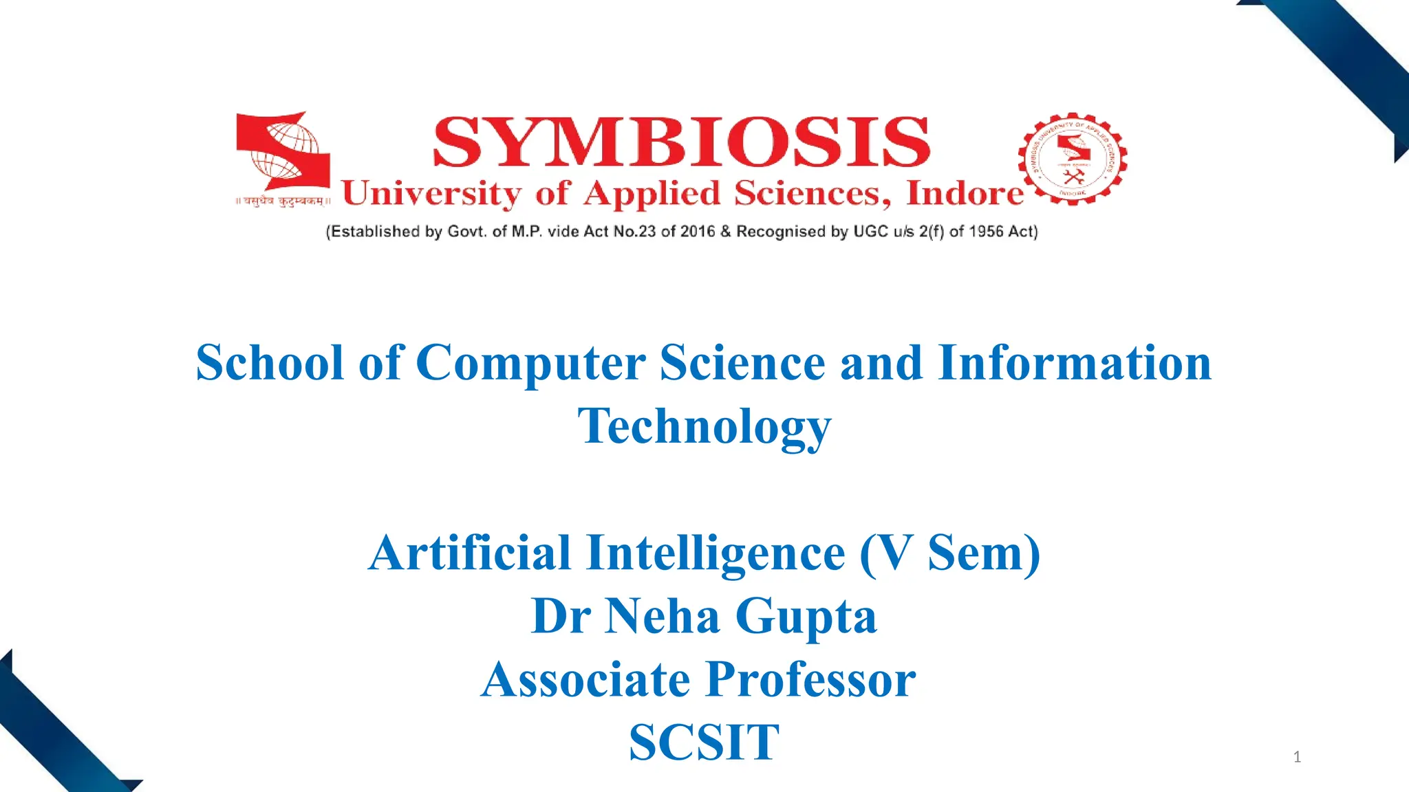 Presentation_AI by Dr Neha Gupta for student purpose | PPTX