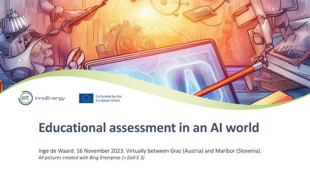 Keynote AI assessment tools: online exams and tools.pptx