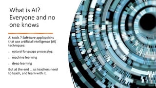 Keynote AI assessment tools: online exams and tools.pptx