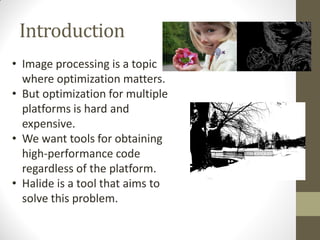 Efficient Image Processing with Halide | PDF | Programming Languages | Computing
