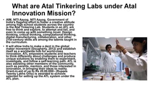 Atal Innovation Mission | PPTX