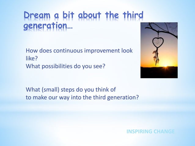 Crossing Improvement Borders with Strength based Lean | PPTX