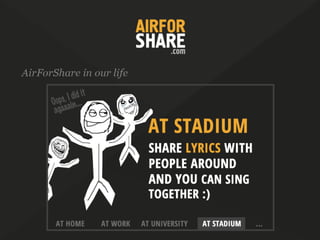 AirForShare presentation | PDF