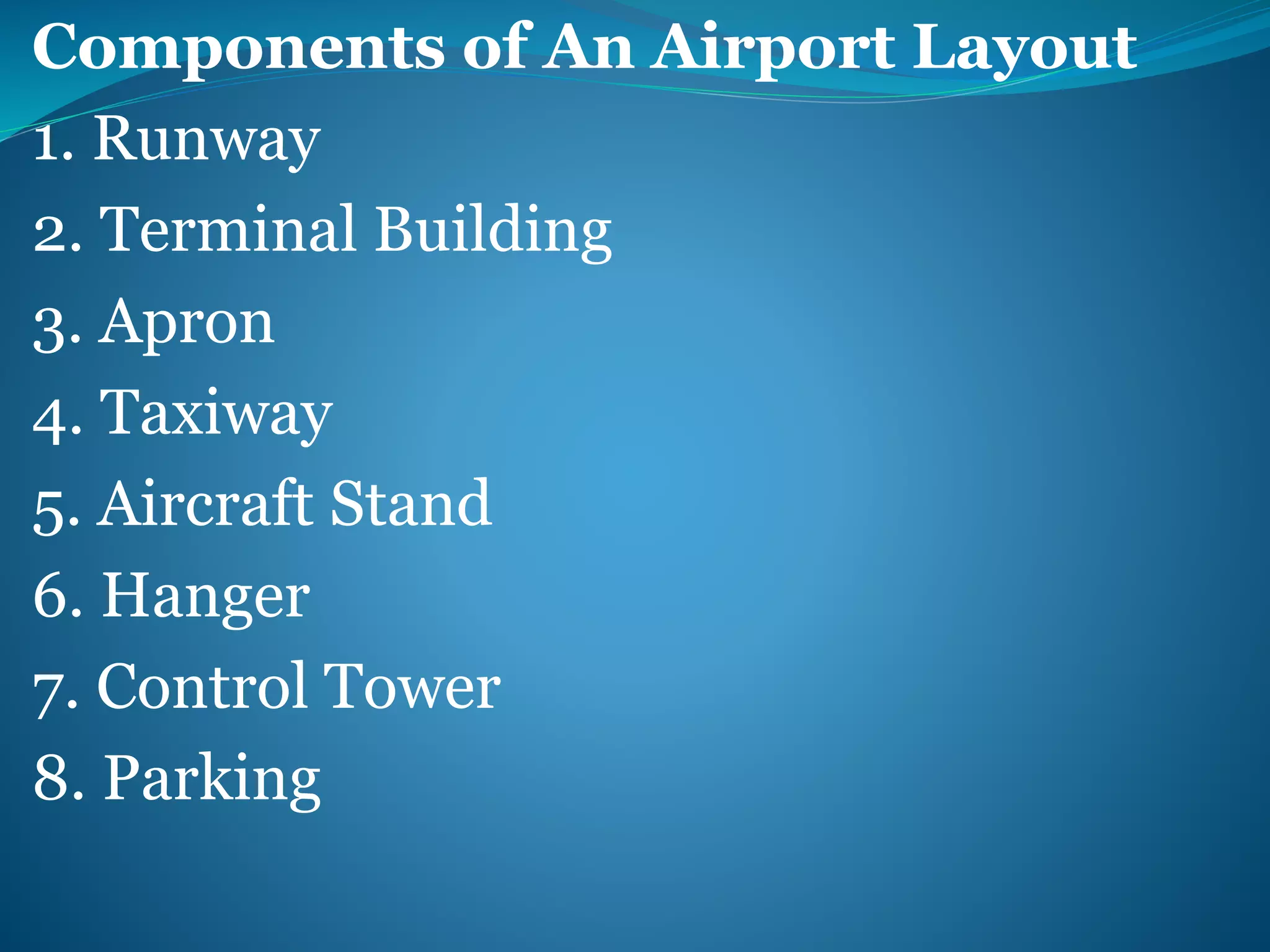 Airport Layout | PPTX