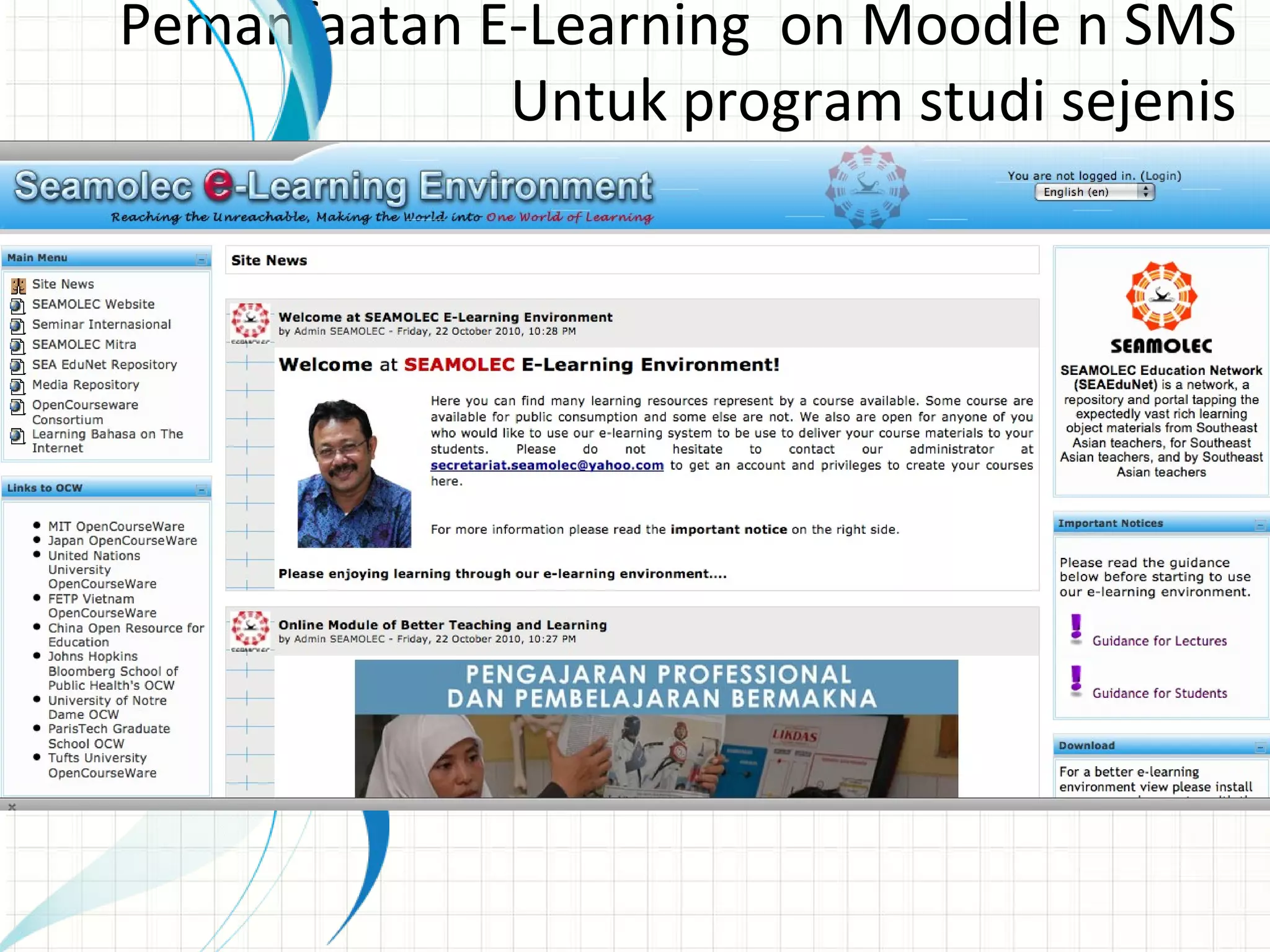 Presentation akademi komunitas surabaya | PPT