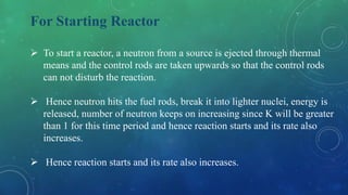 Presentation Topic:- Nuclear Reactor | PPT