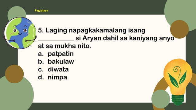 presentation of alamat Filipino grade nine | PPTX