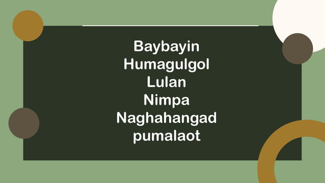 presentation of alamat Filipino grade nine | PPTX