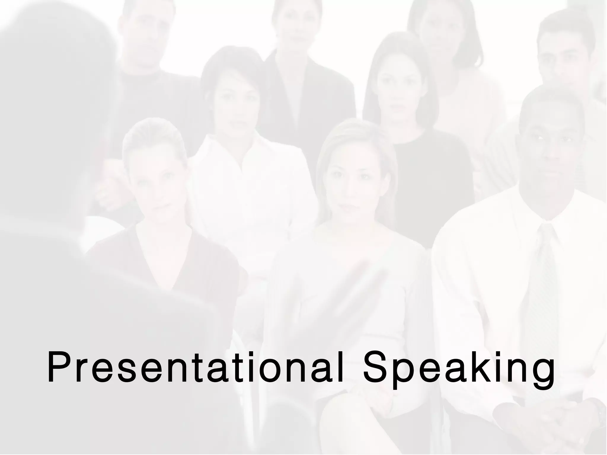 Presentational speaking master 2pm | PPT