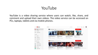 Presentation amazon, NRD bazar, Netflix, YouTube | PPTX