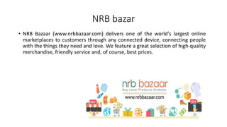 Presentation amazon, NRD bazar, Netflix, YouTube | PPT