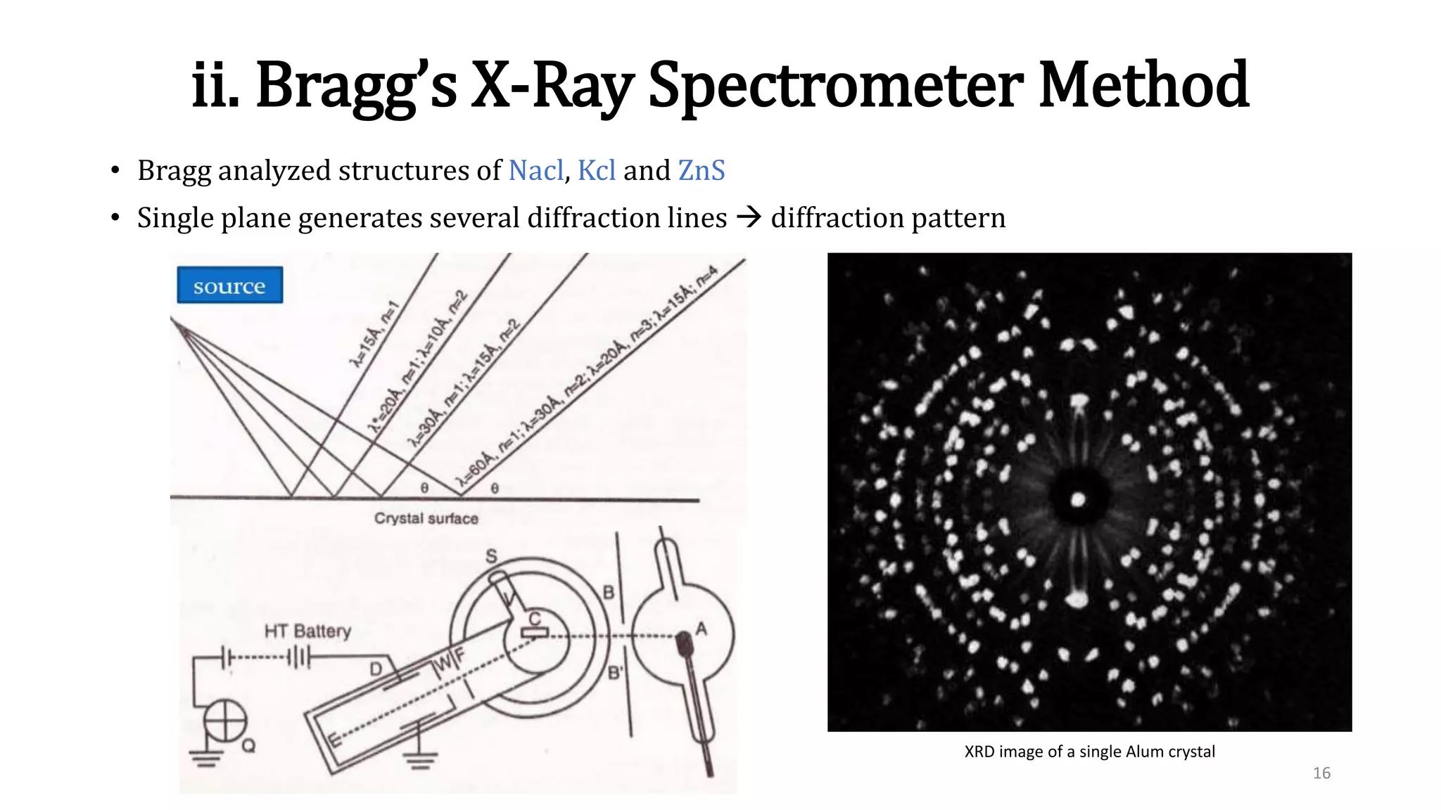 X-Ray Diffraction - Qualitative and Quantitative Analysis | PPTX