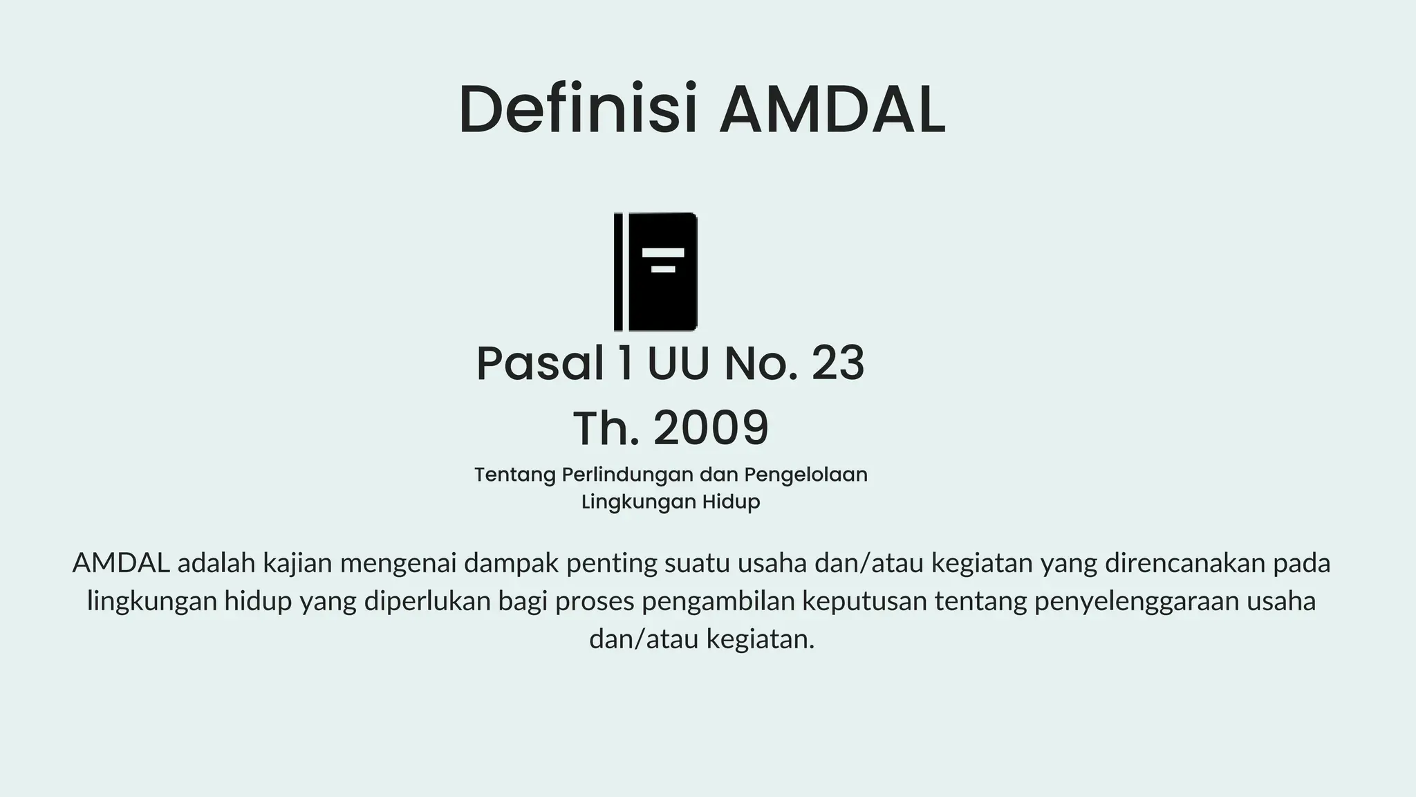 Presentation_AMDAL(analisa mengenai dampak lingkungan ) | PPT
