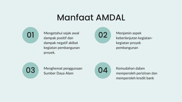 Presentation_AMDAL(analisa mengenai dampak lingkungan ) | PPT