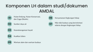 Presentation_AMDAL(analisa mengenai dampak lingkungan ) | PPT