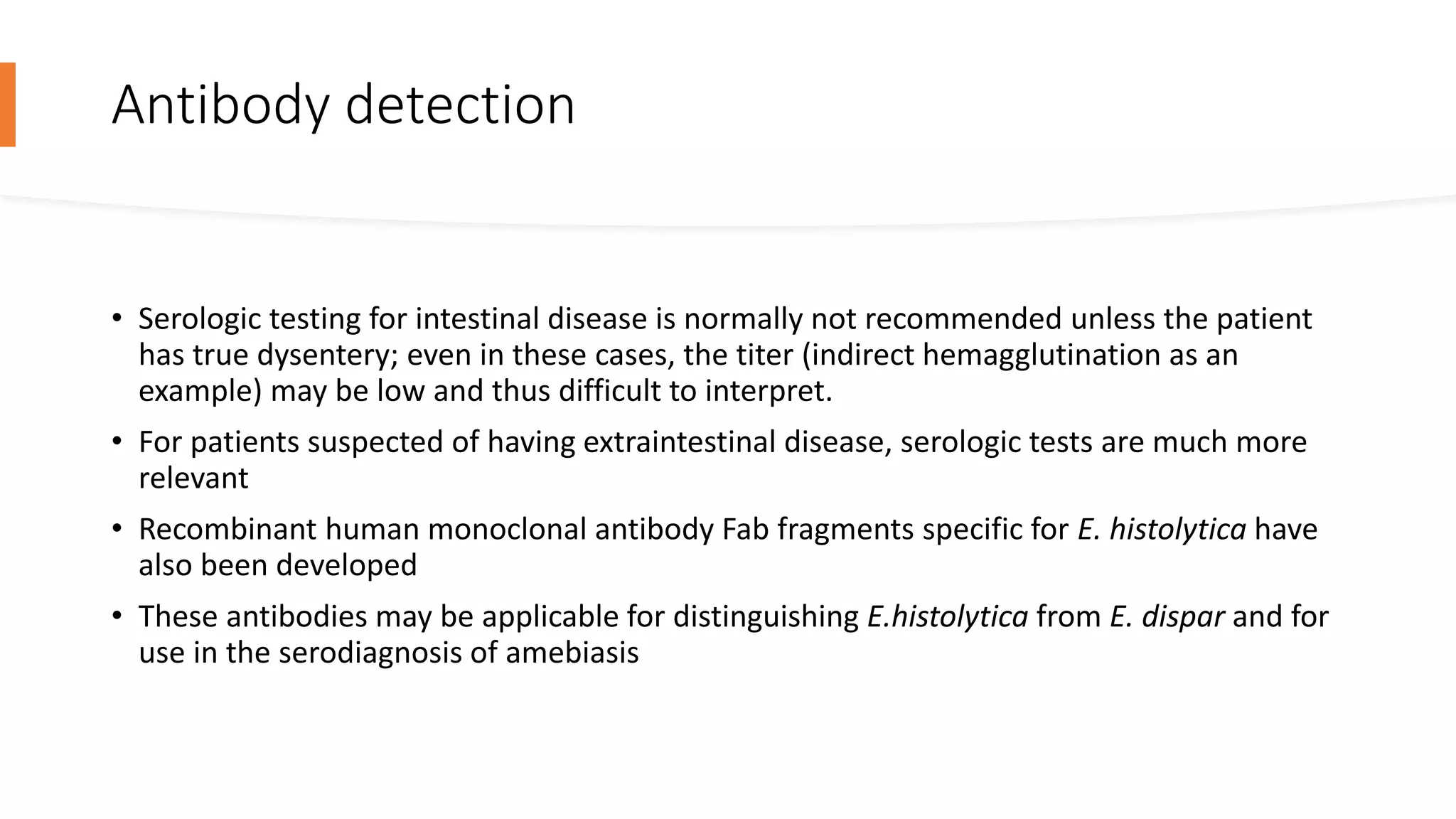 Amebiasis and Future perspective | PPTX