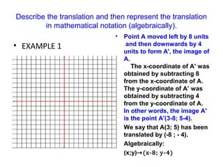Translation Notation Geometry