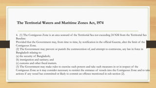 Chronological Development of Territorial Waters and Maritime Boundary ...
